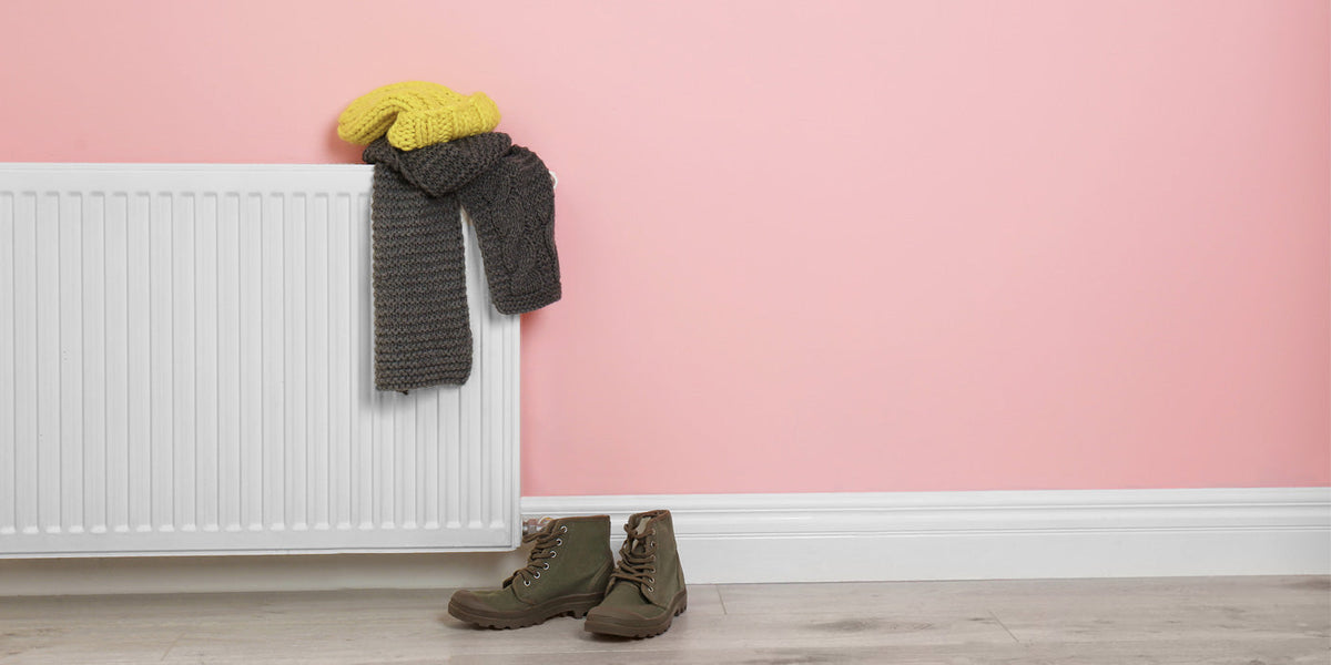 drying wool on radiator