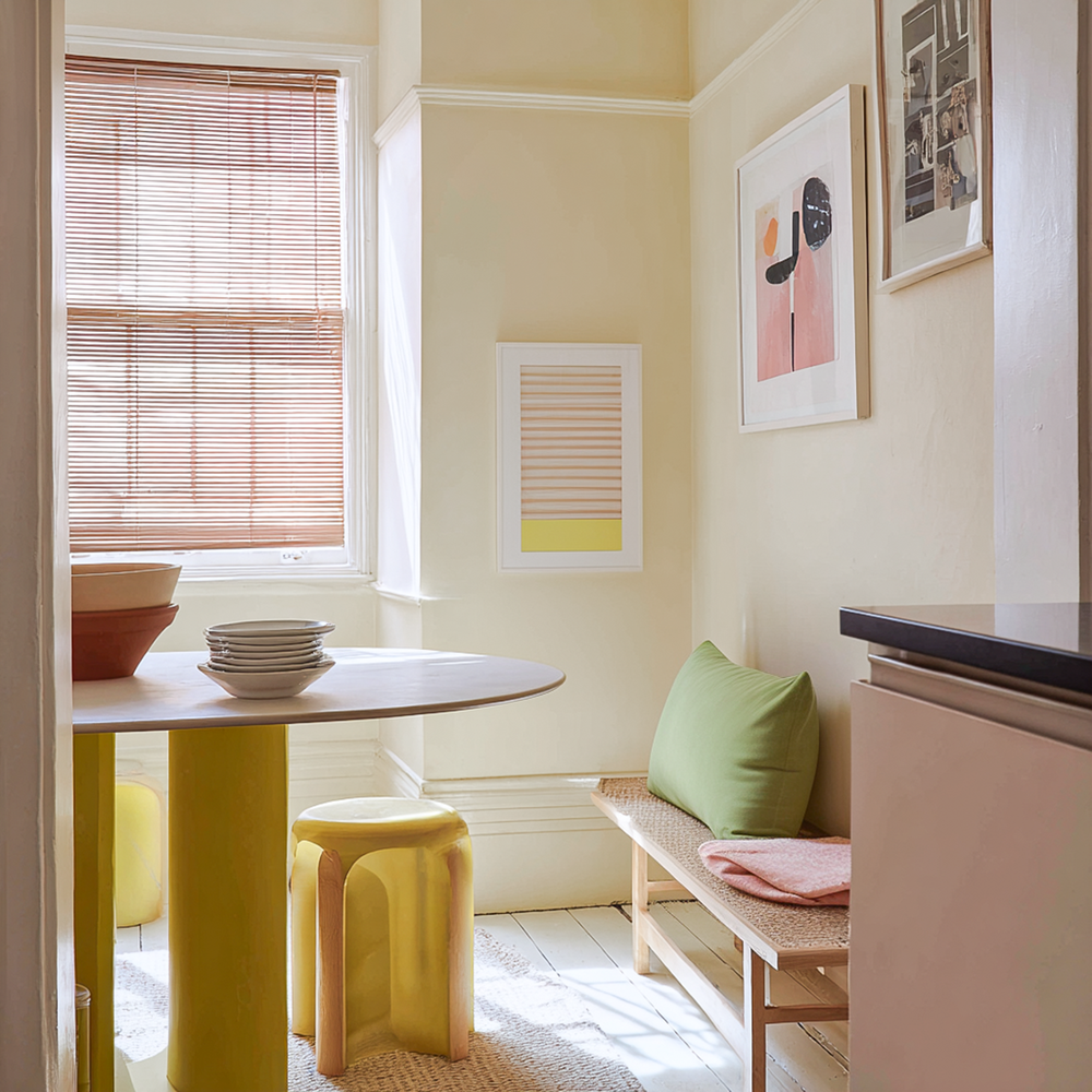 Pale Ochre - no smell, luxury beige paint