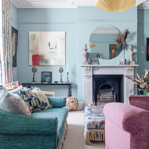Seaside Blue - no smell, luxury blue paint